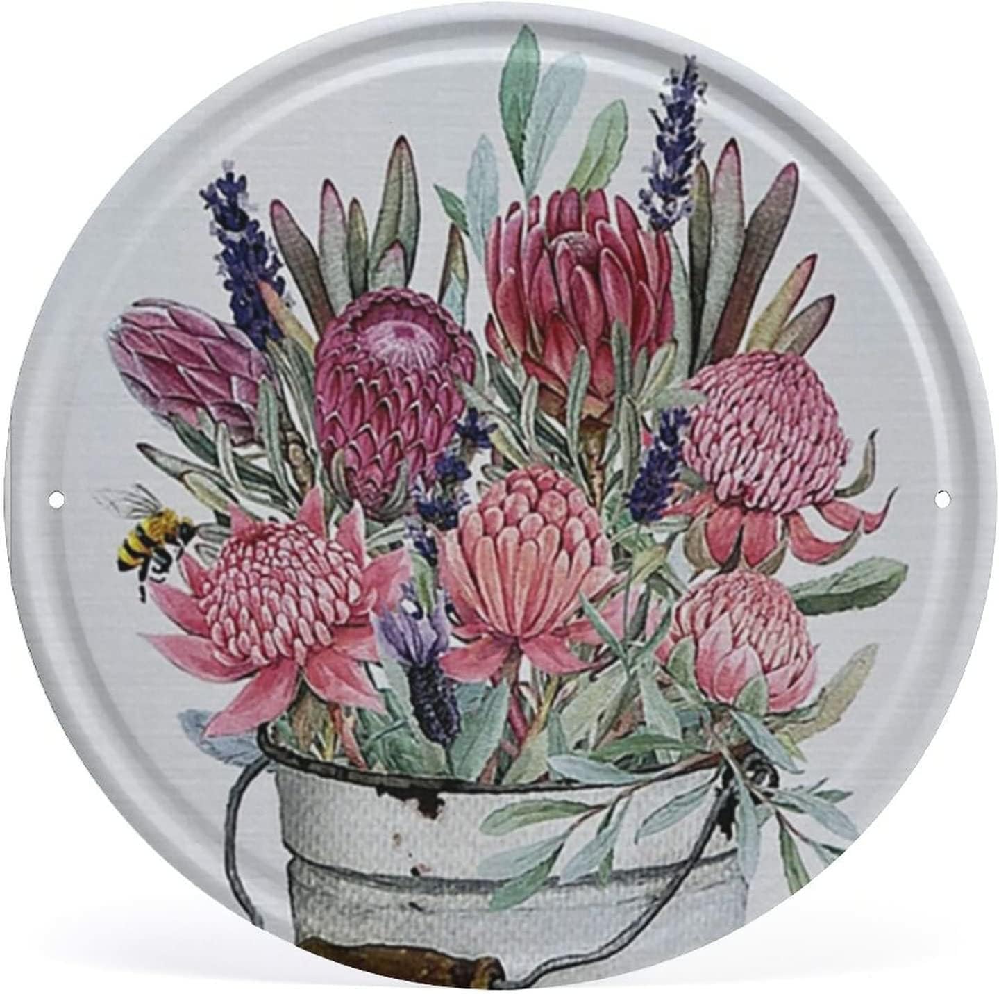 With Deepest Sympathy To Mum Vintage Round Metal Sign Circle Sign ...