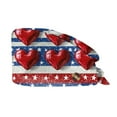 Deepigc 4th of July USA Star Print Scrub Cap, 250th Anniversary ...