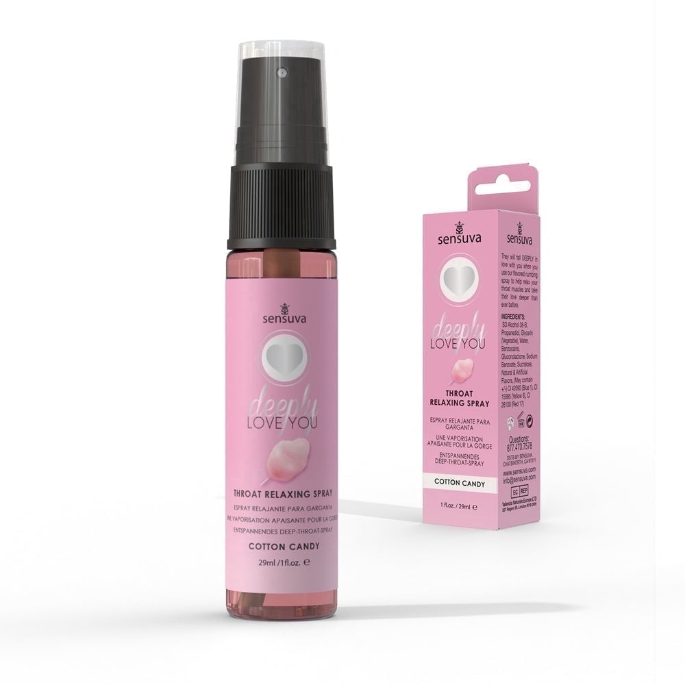 Sensuva Deeply Love You Throat Numbing Spray, Cotton Candy - Walmart.com