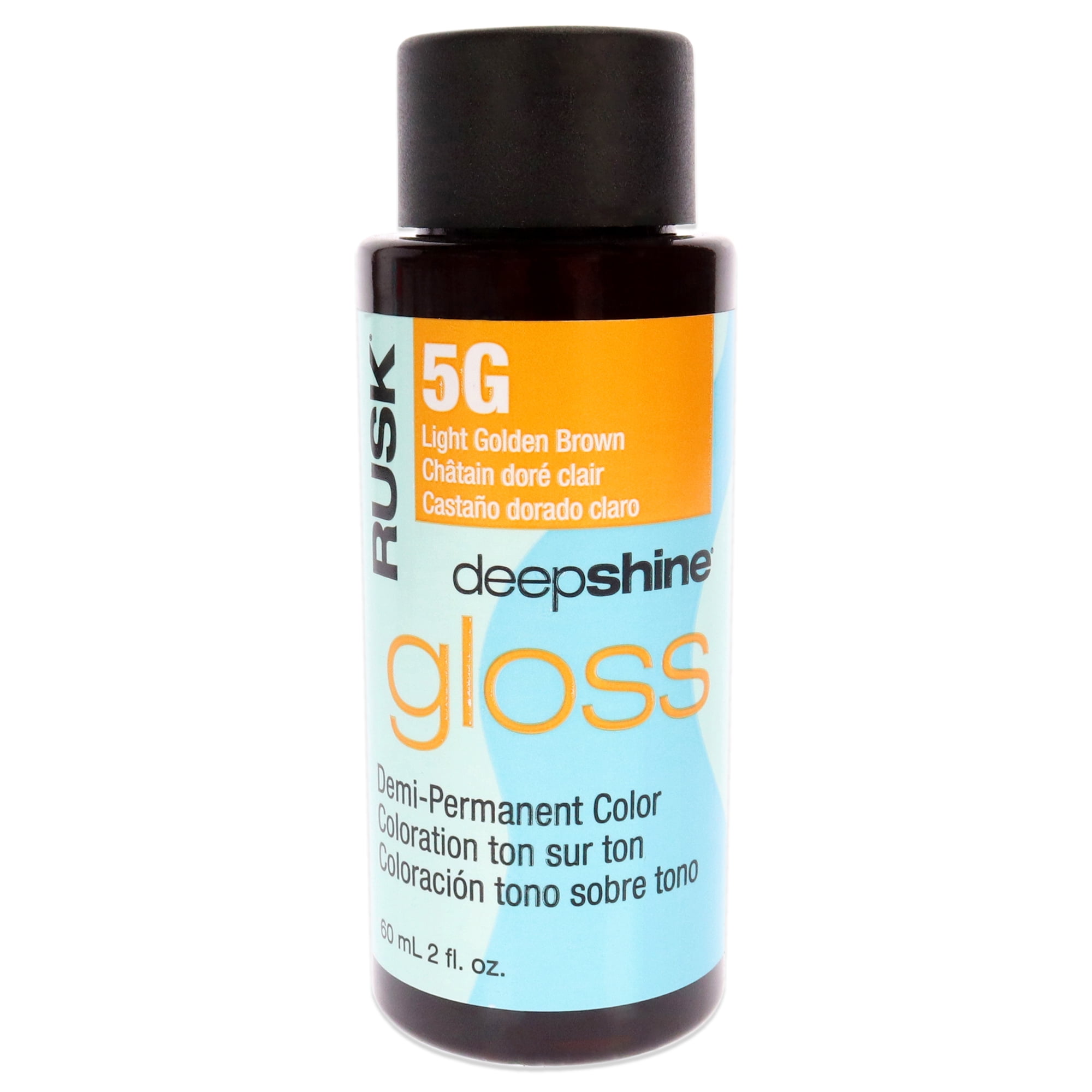Deepshine Gloss Demi-Permanent Color - 5G Light Golden Brown by Rusk ...