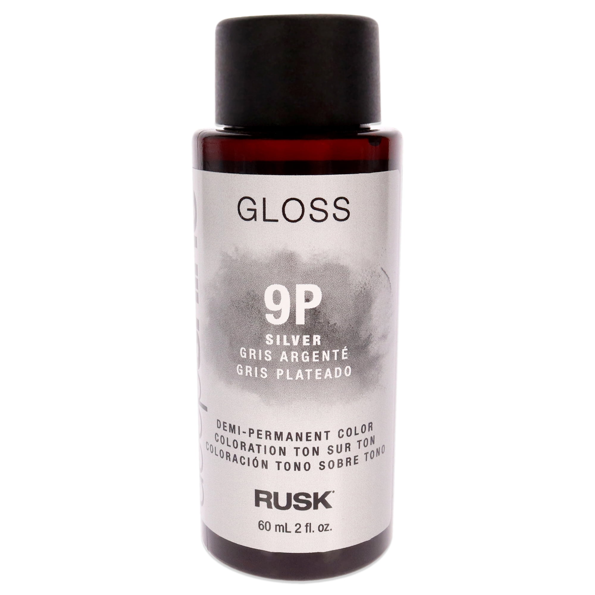 Deepshine Gloss Demi-Permanent Color - 9P Silver by Rusk for Unisex - 2 ...