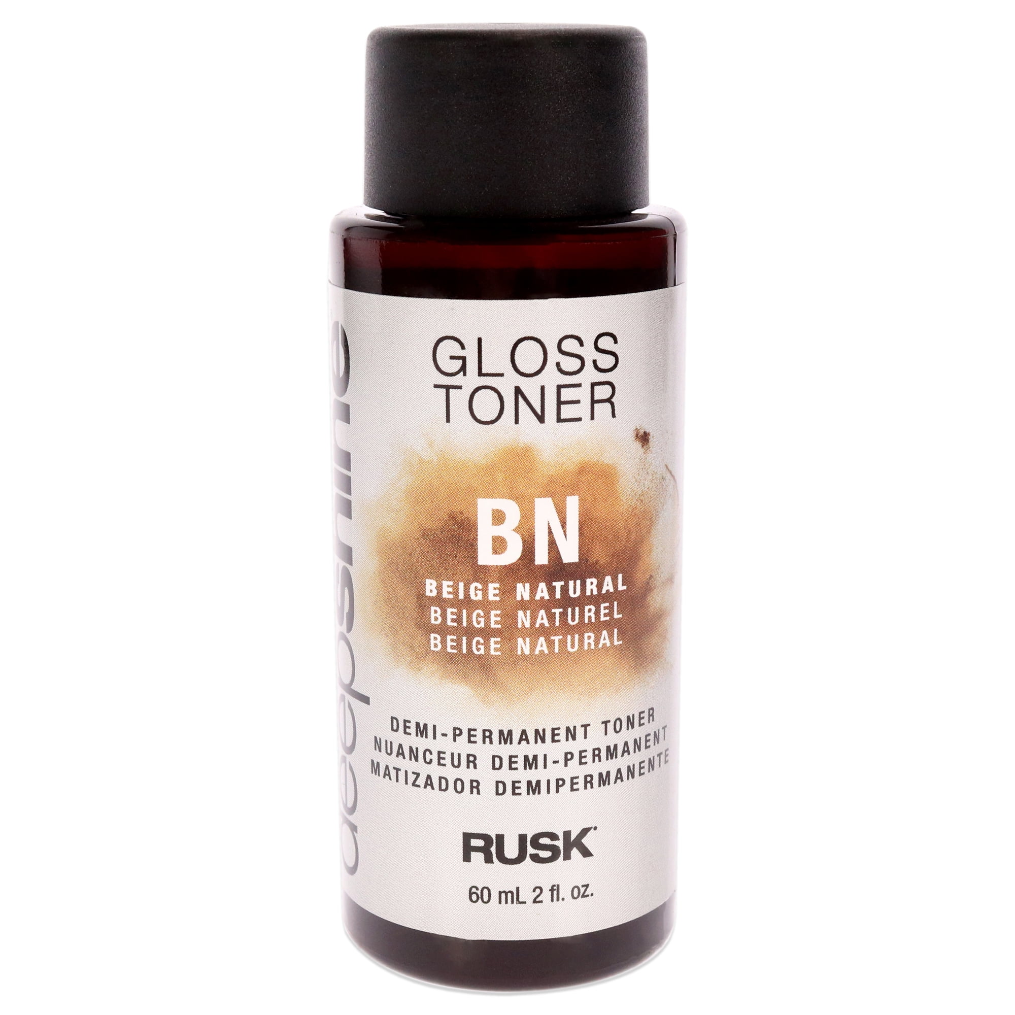 Deepshine Gloss Demi-Permanent Toner - BN Beige Natural by Rusk for ...
