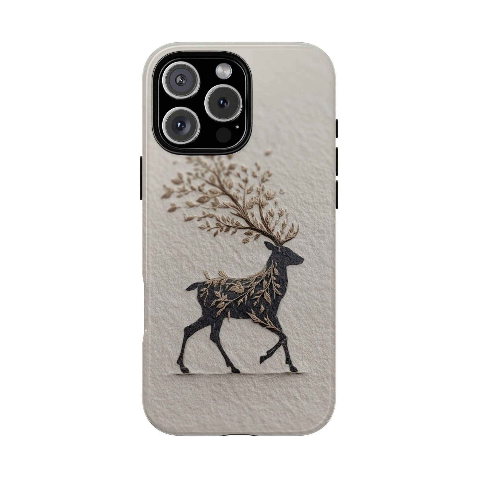 Deer Antler Leaves Minimalist Wildlife Outdoor Aesthetic Phone Case ...