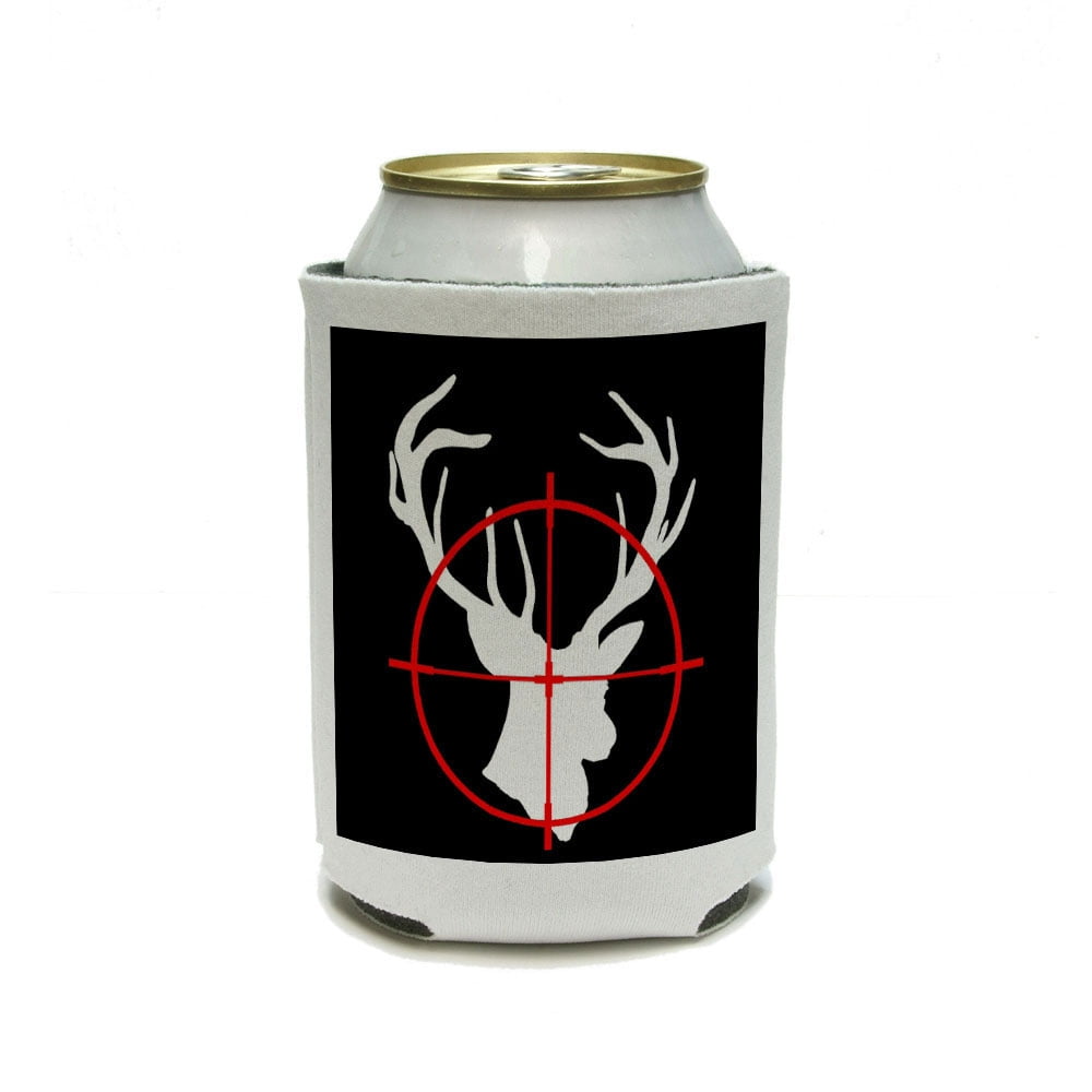 Deer Buck Hunting Can Cooler Drink Insulator Beverage Insulated Holder ...