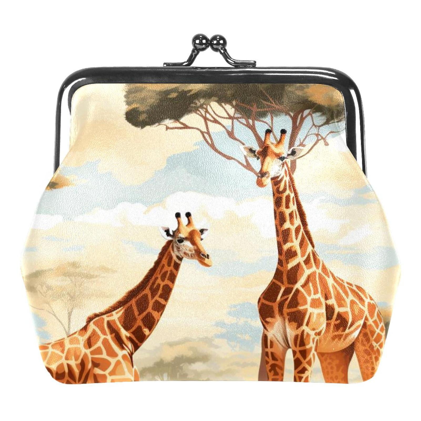 Deer Coin Purse, Kiss Lock Coin Purse, Large Capacity Coin Pouch ...