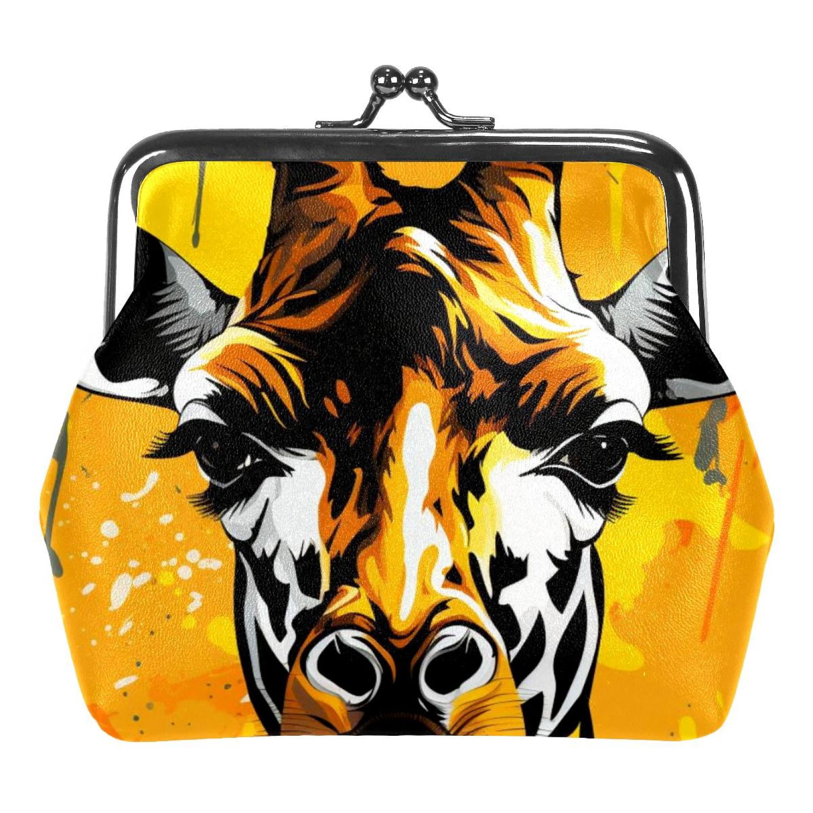 Deer Coin Purse, Kiss Lock Coin Purse, Large Capacity Coin Pouch ...