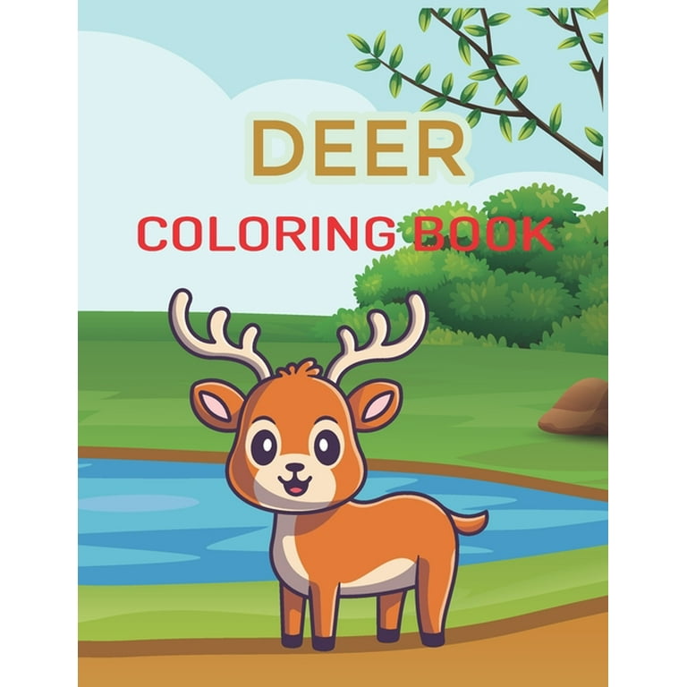 deer coloring book