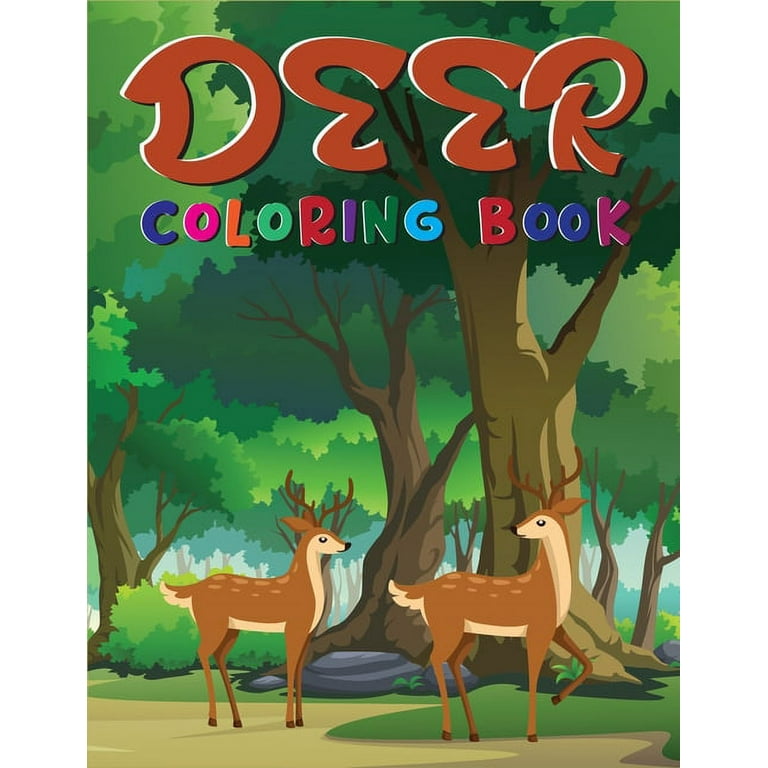 antelope coloring book