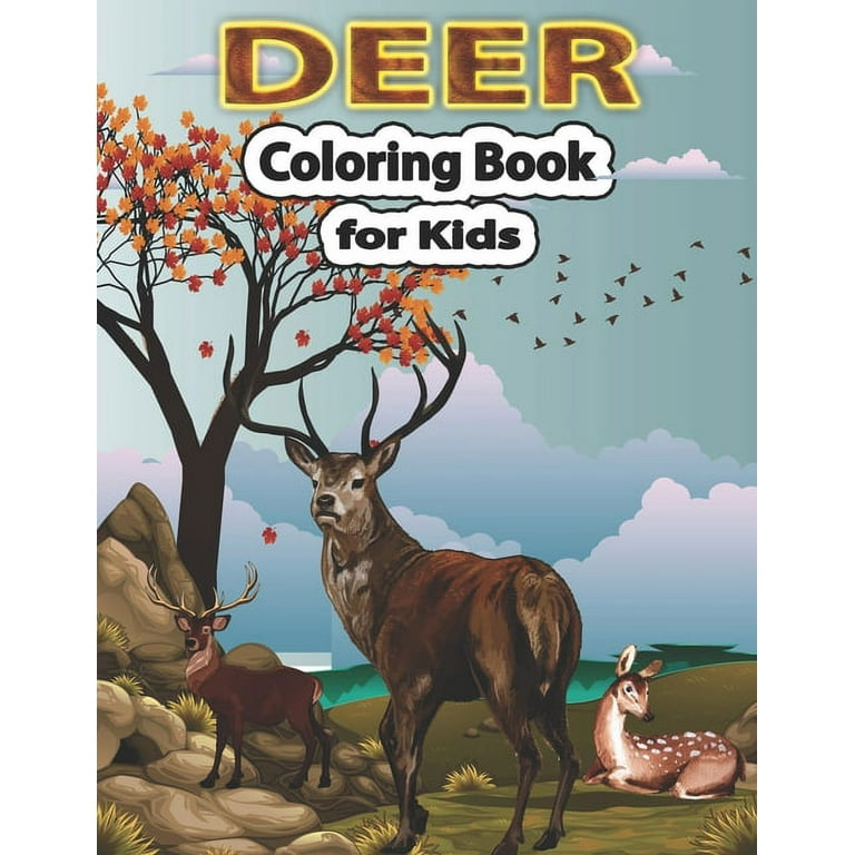 kids coloring pages deer