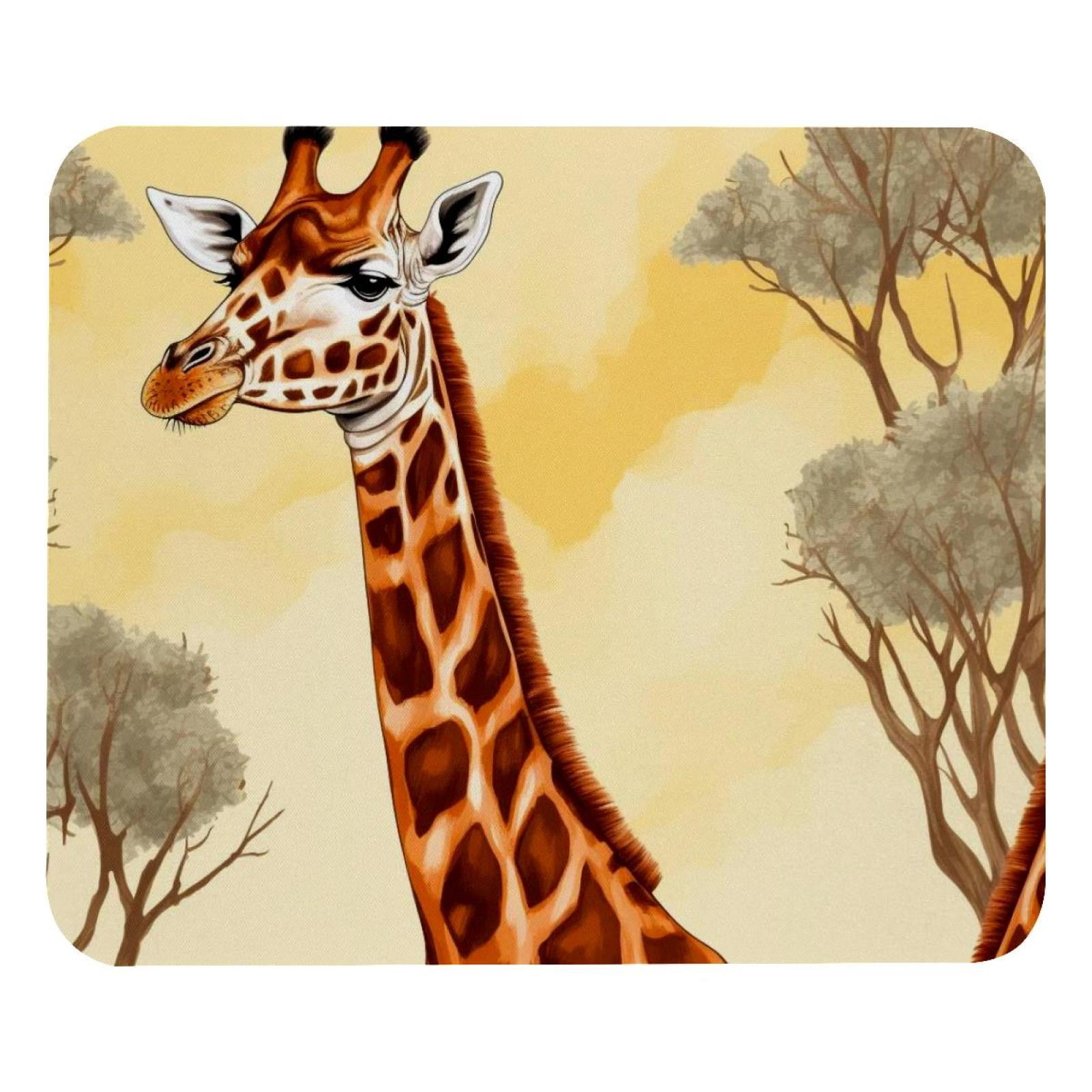 Deer Computer Mouse Pad,Rubber Mouse Mat for Gaming, Office, Laptop, PC ...