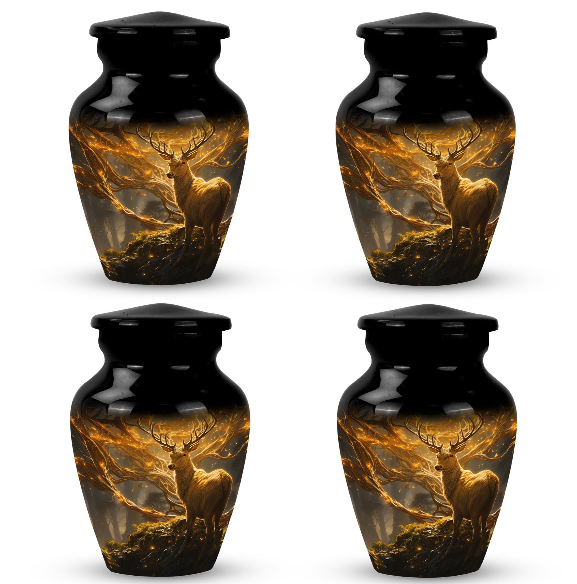Deer Cremation Urns For Human Ashes Adult Male - Cremation Urns For ...