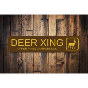 Deer Crossing Signs