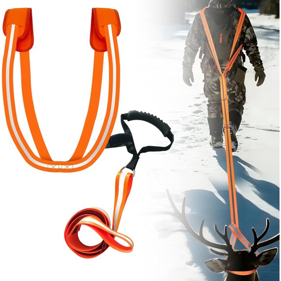 Deer Drag Strap And Harness Heavy Duty Safety Deer Dragging Rope ...