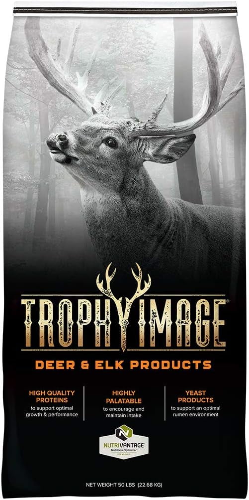Deer & Elk Attractant Feed 18% Protein - Contains High Protein and ...