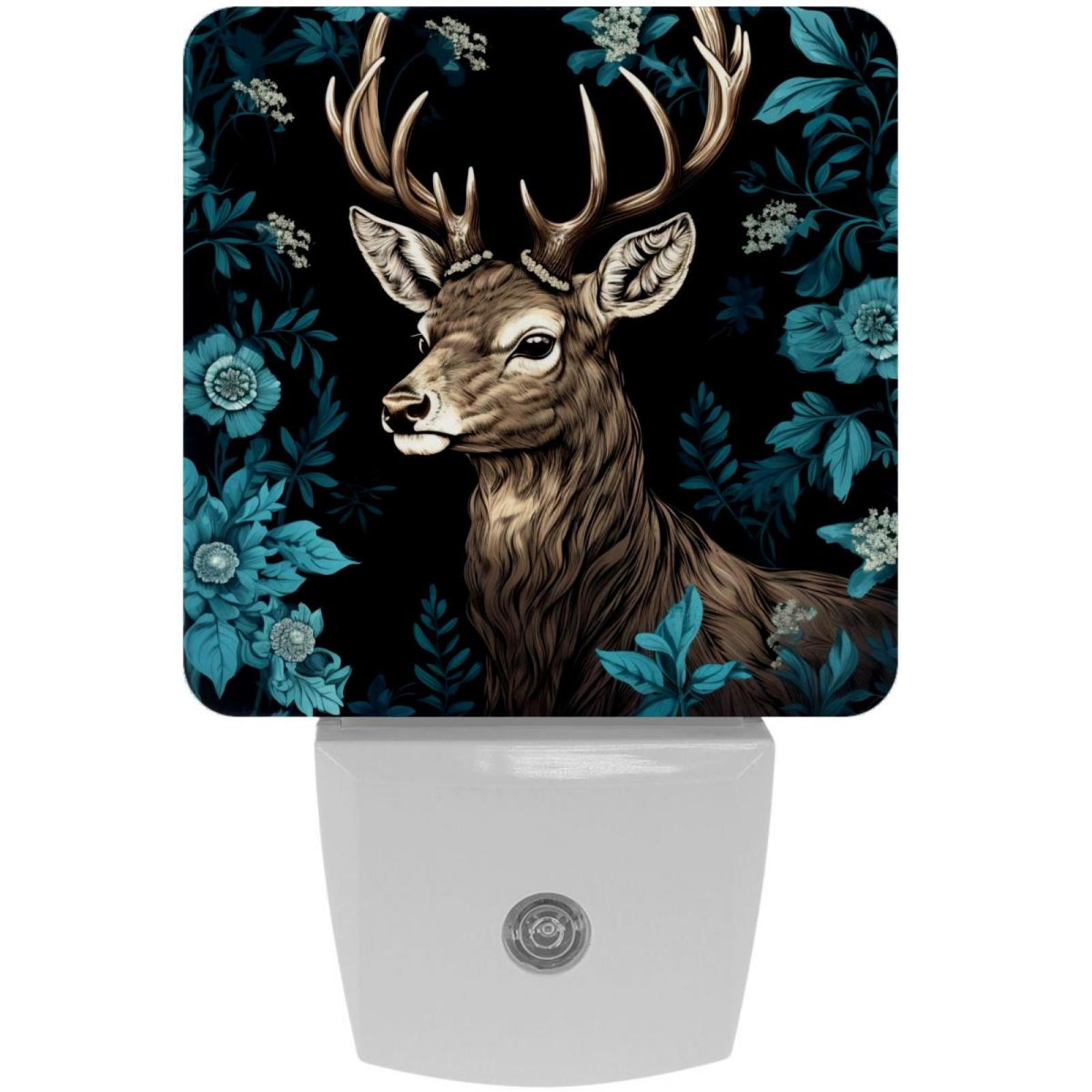 Deer Enhance Your Space with LED Square Night Lights - Versatile ...
