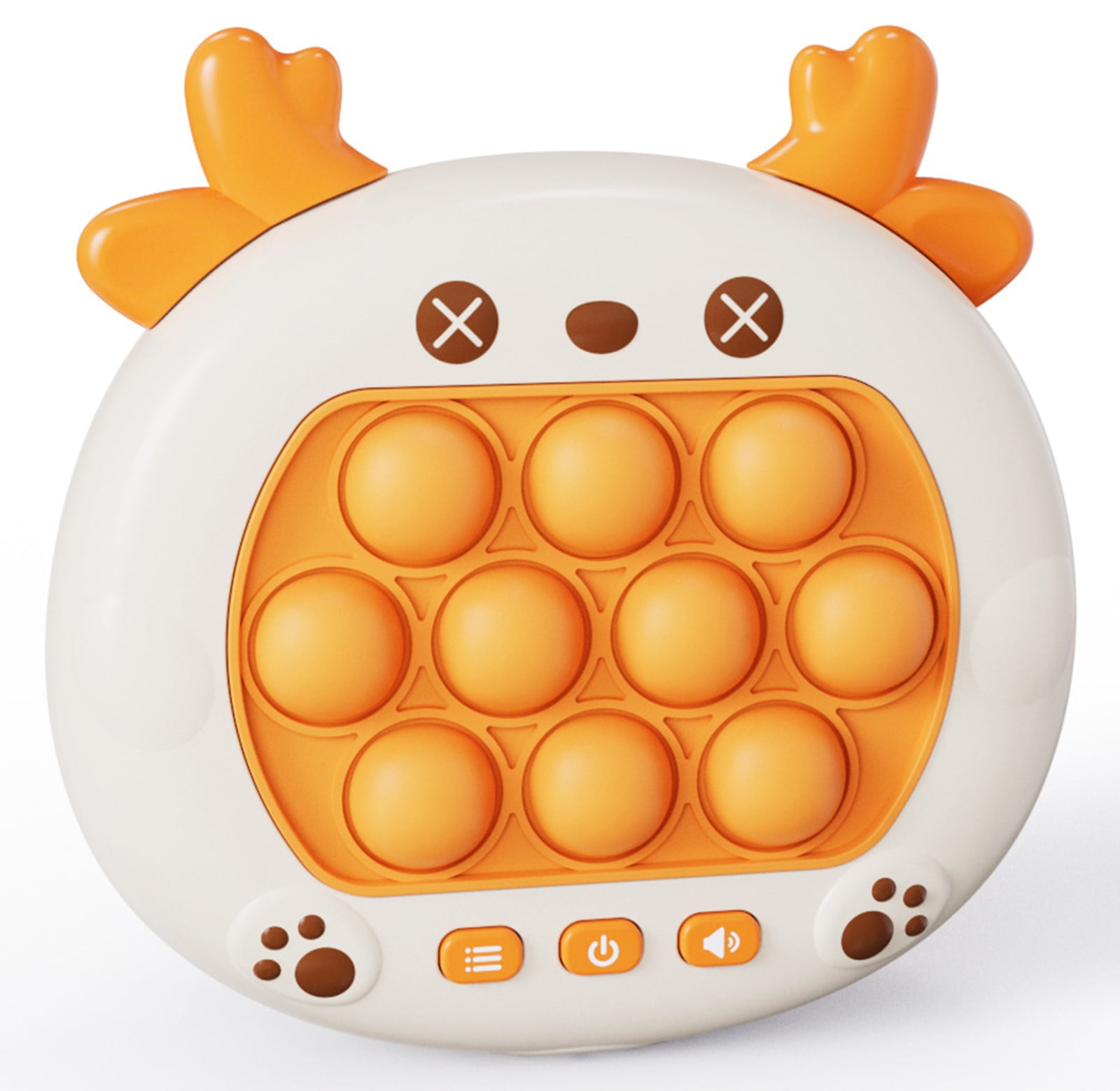 Deer Fast Push Bubble Toys, Handheld Pop Fidget lt Kids Games Light up Puzzle Speed Push Game ...