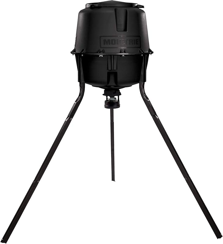 Deer Feeder Standard - 30-Gallon - Moultrie Quick-Lock Hopper System ...