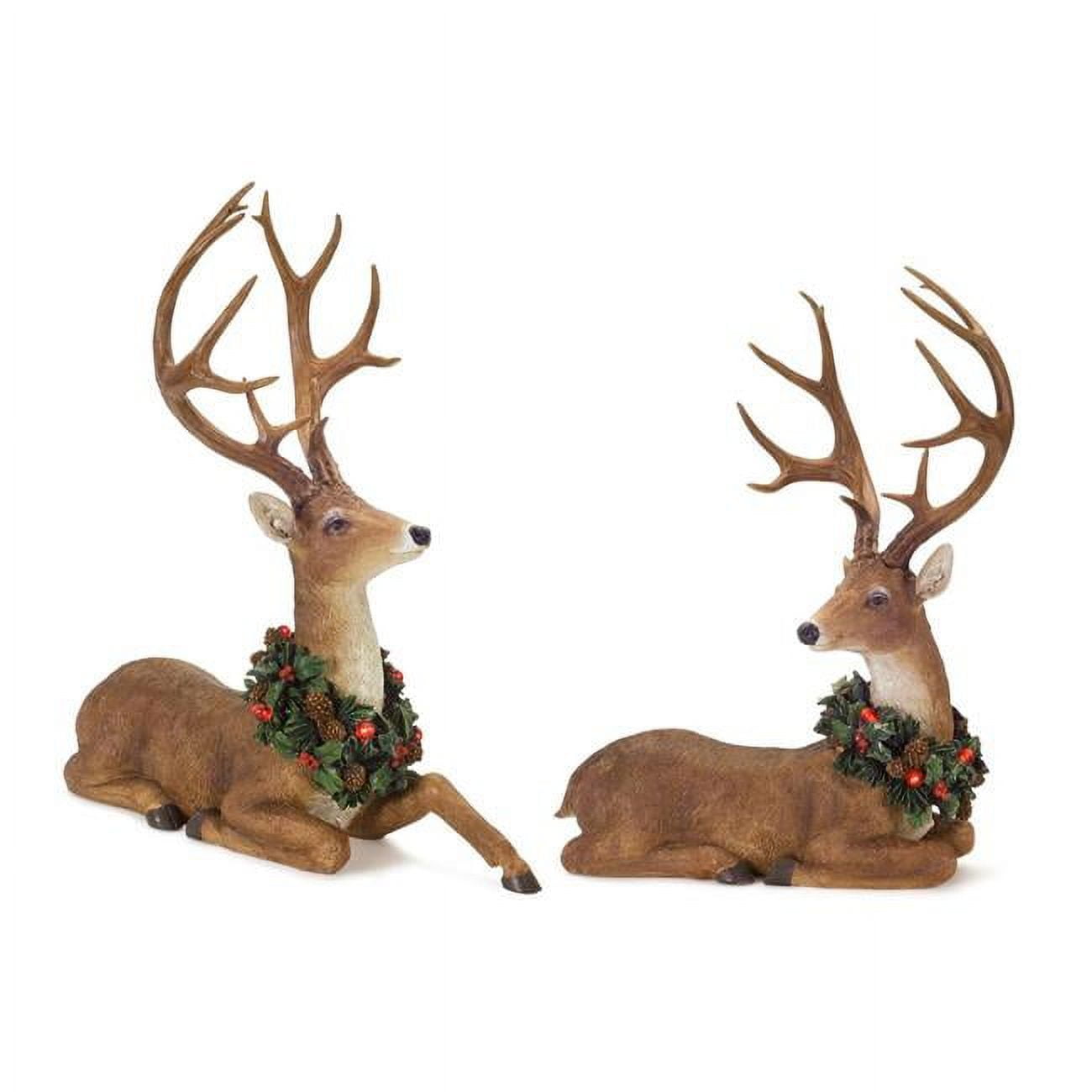 Deer Figurine - Set of 2 - Walmart.com