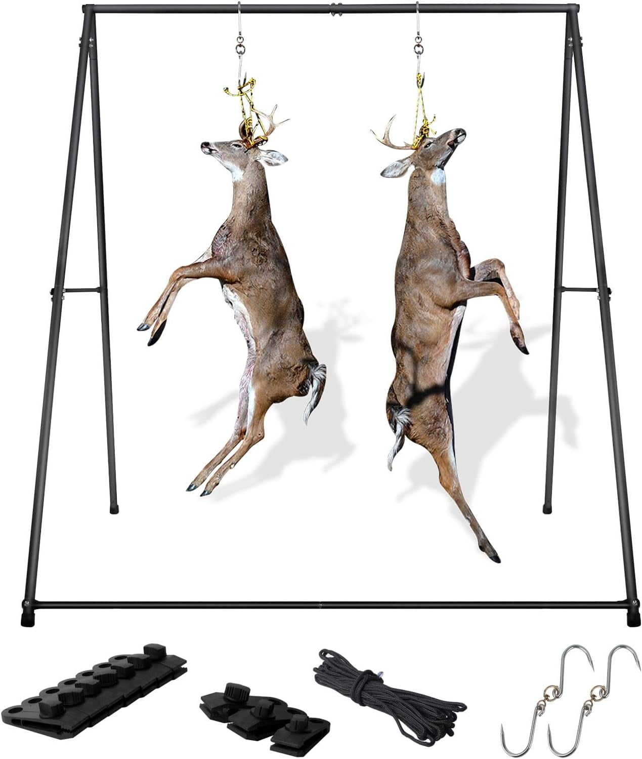 Deer Game Hanger Hoist Deer Skinning Rack Deer Hides Tanning Tool Deer ...