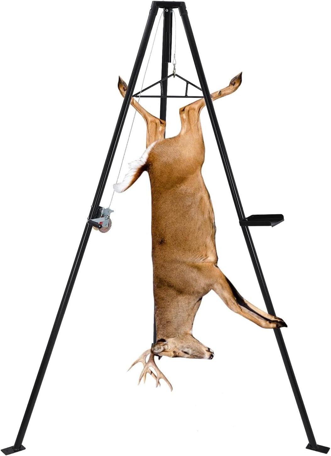 Deer Hanger for Skinning, 500 LBS Deer Hoist Tripod with Lifting Winch ...
