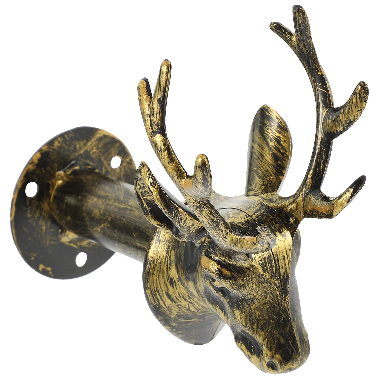 Deer Head Hook Coat Hangers Vintage Hook Key Hook Wall Accent Decor ...
