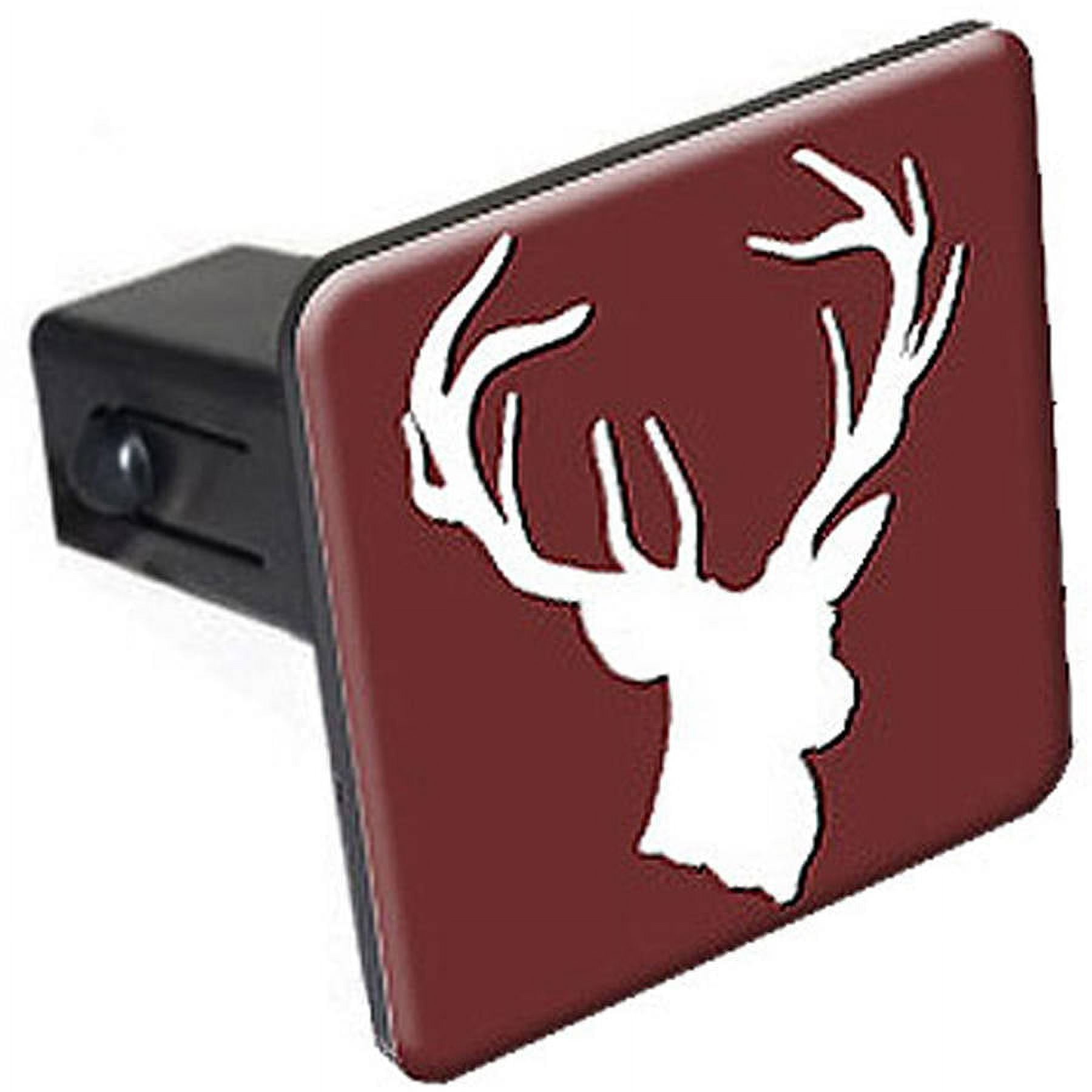 Deer Head, Hunting 1.25" Tow Trailer Hitch Cover Plug Insert - Walmart.com