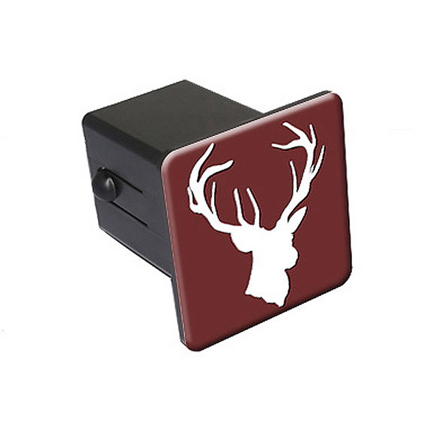 Deer Head, Hunting 2" Tow Trailer Hitch Cover Plug Insert - Walmart.com