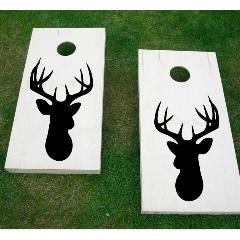 Deer Heads Decals