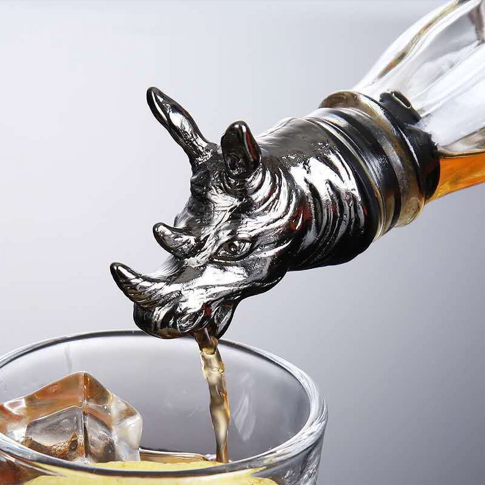 Deer Head Wine Pourer Art Beast Wine Dispenser Wine Aerator Bar Tool ...