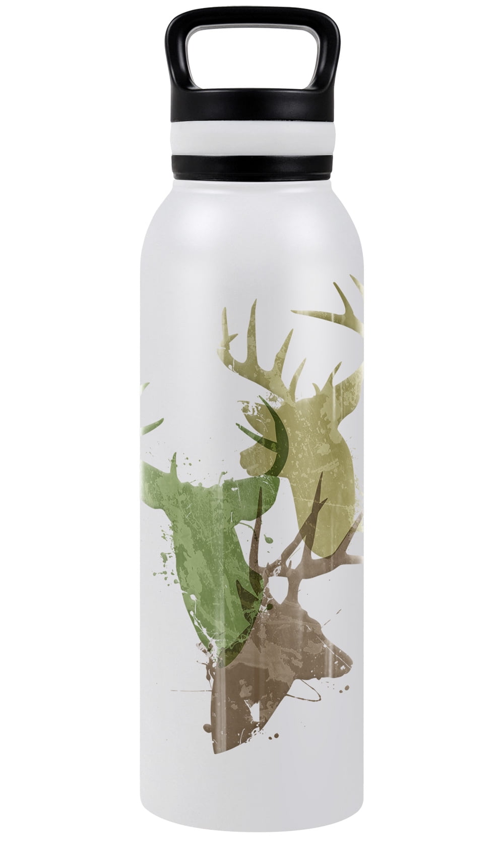 Deer Heads Trio Design Hunting Hunter Camouflage 24 oz Insulated ...