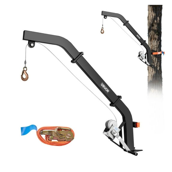 Deer Hoist for Hunting, 353 lbs Capacity - Game Winch Lift with Ratchet ...