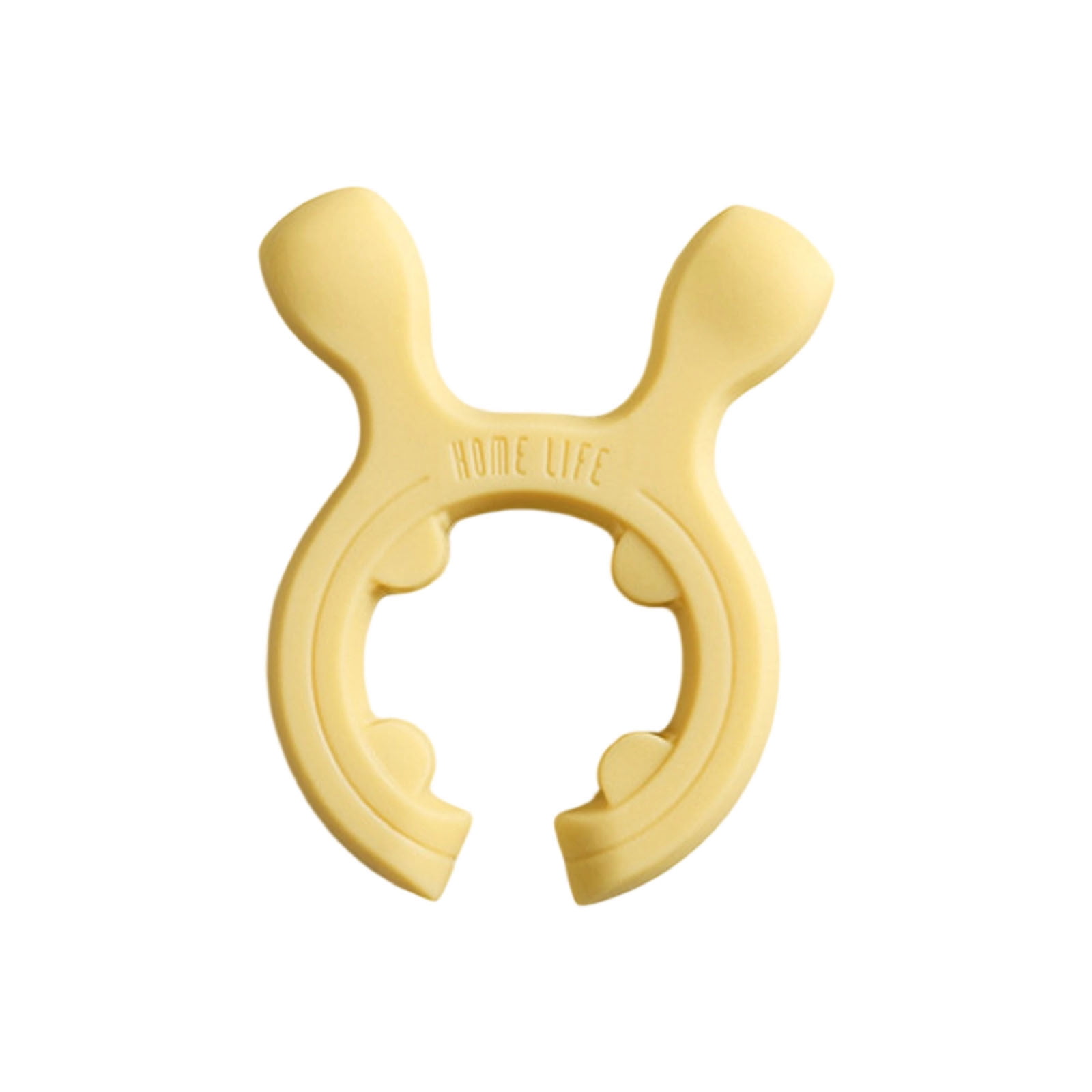 Deer Horn Shape Silicone Kitchen Utensil Holder Clip Heat Spoon Rest ...