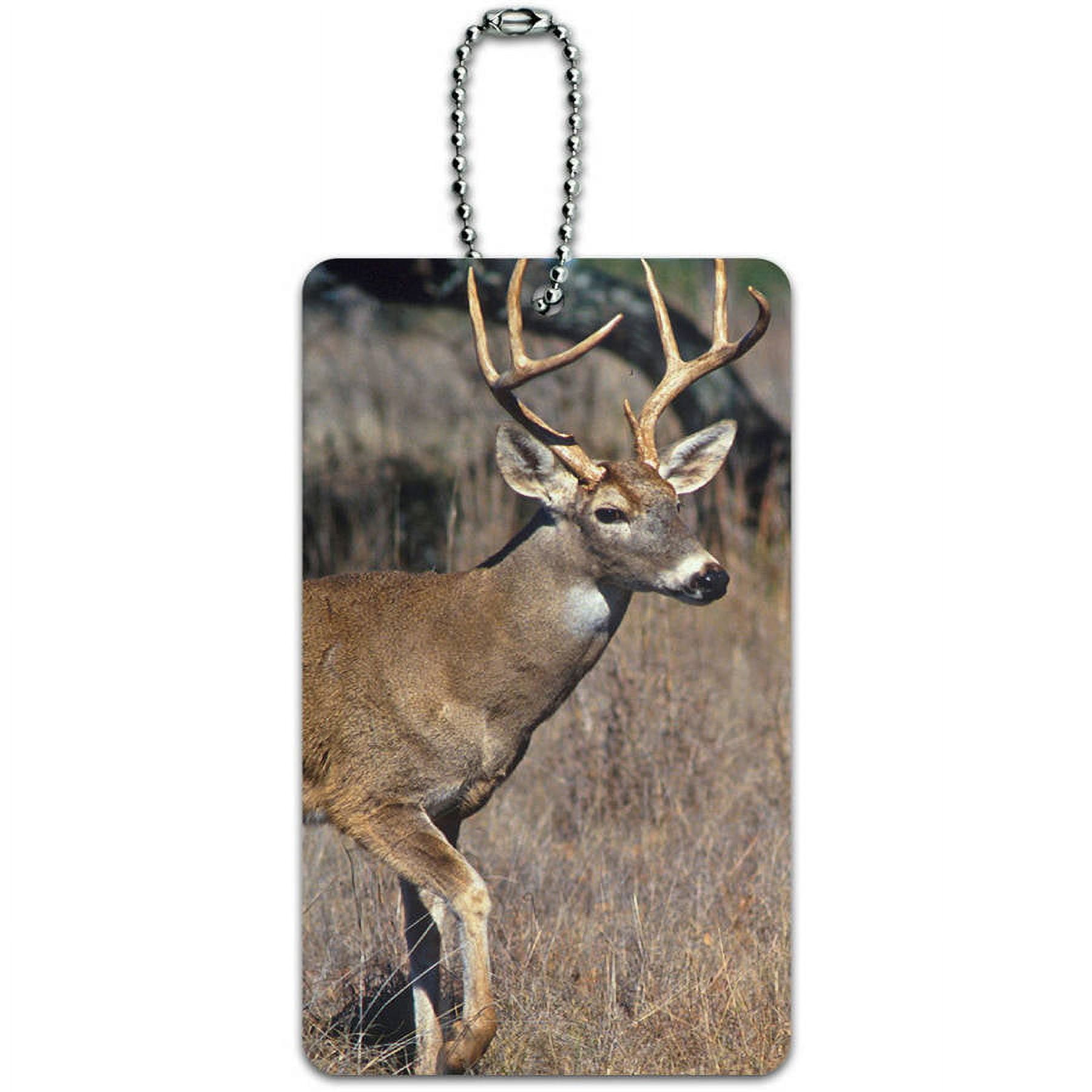 Deer Hunting ID Tag Luggage Card for Suitcase or Carry-On - Walmart.com