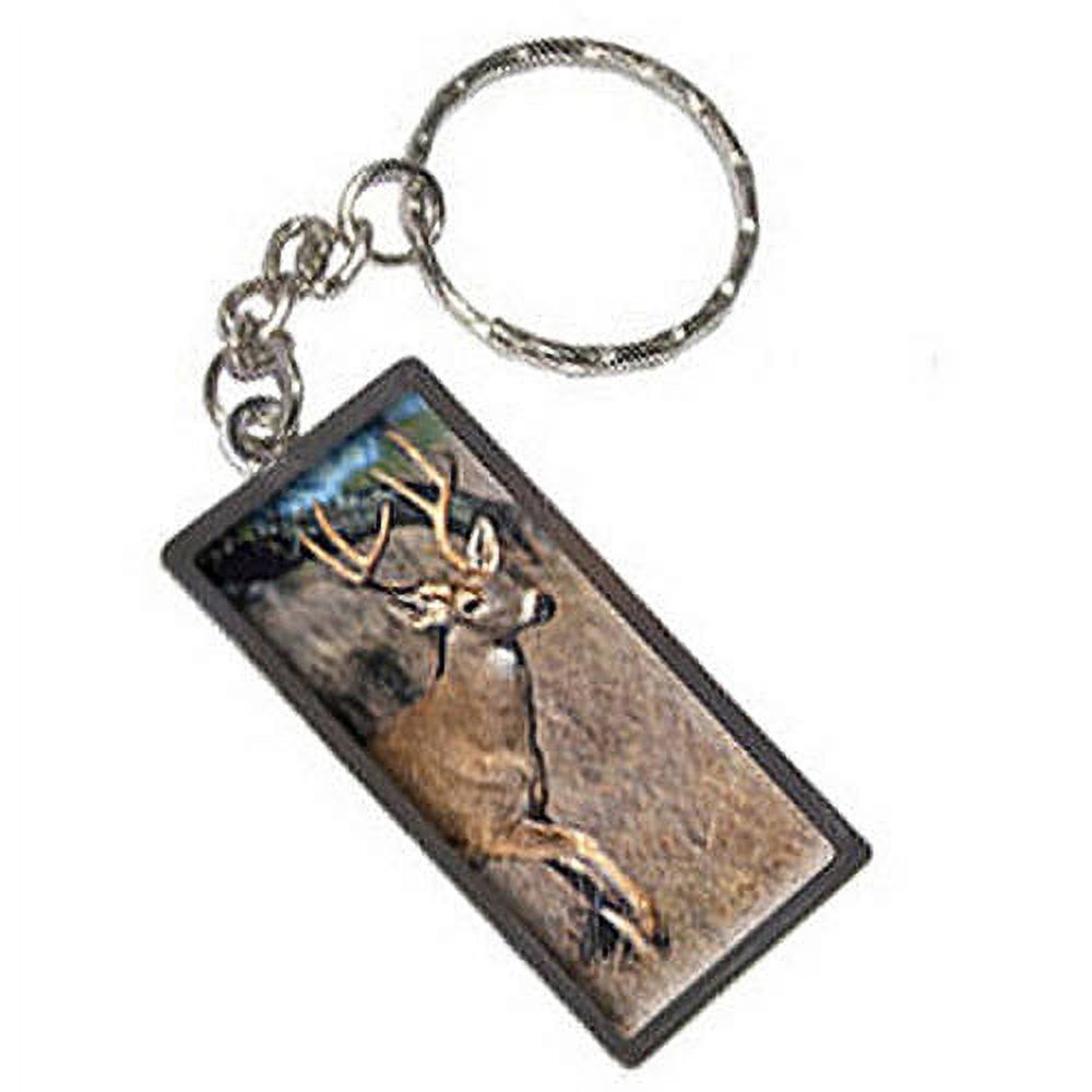 Deer Hunting Keychain Key Chain Ring - Walmart.com