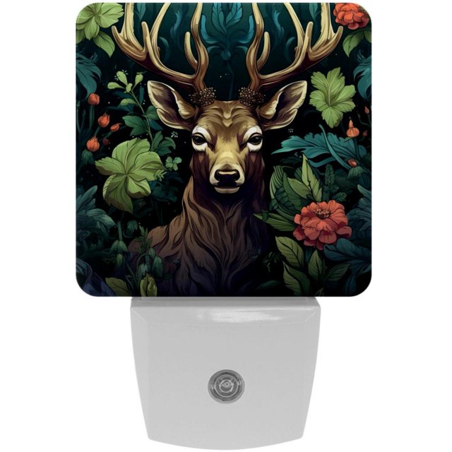 Deer LED Square Night Lights - Compact and Multifunctional Illumination ...