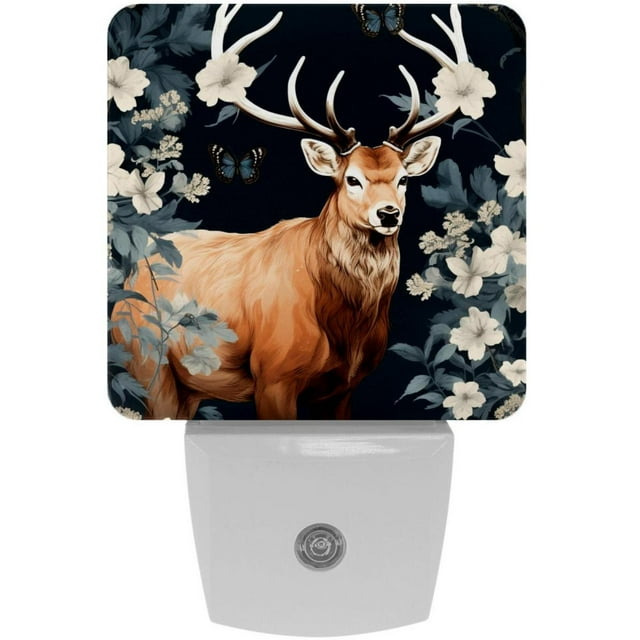 Deer LED Square Night Lights - Modern and Versatile Plug-in Lighting ...