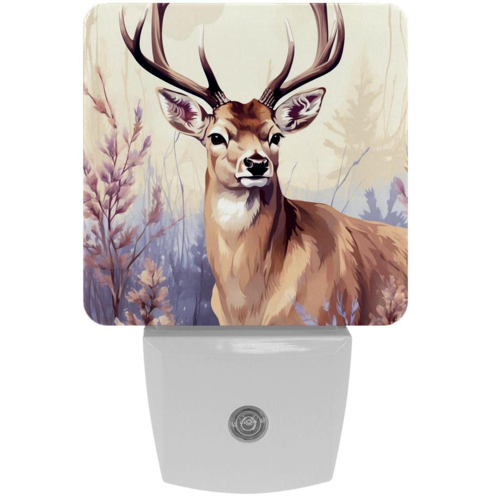 Deer LED Square Night Lights - Stylish and Convenient Illumination for ...