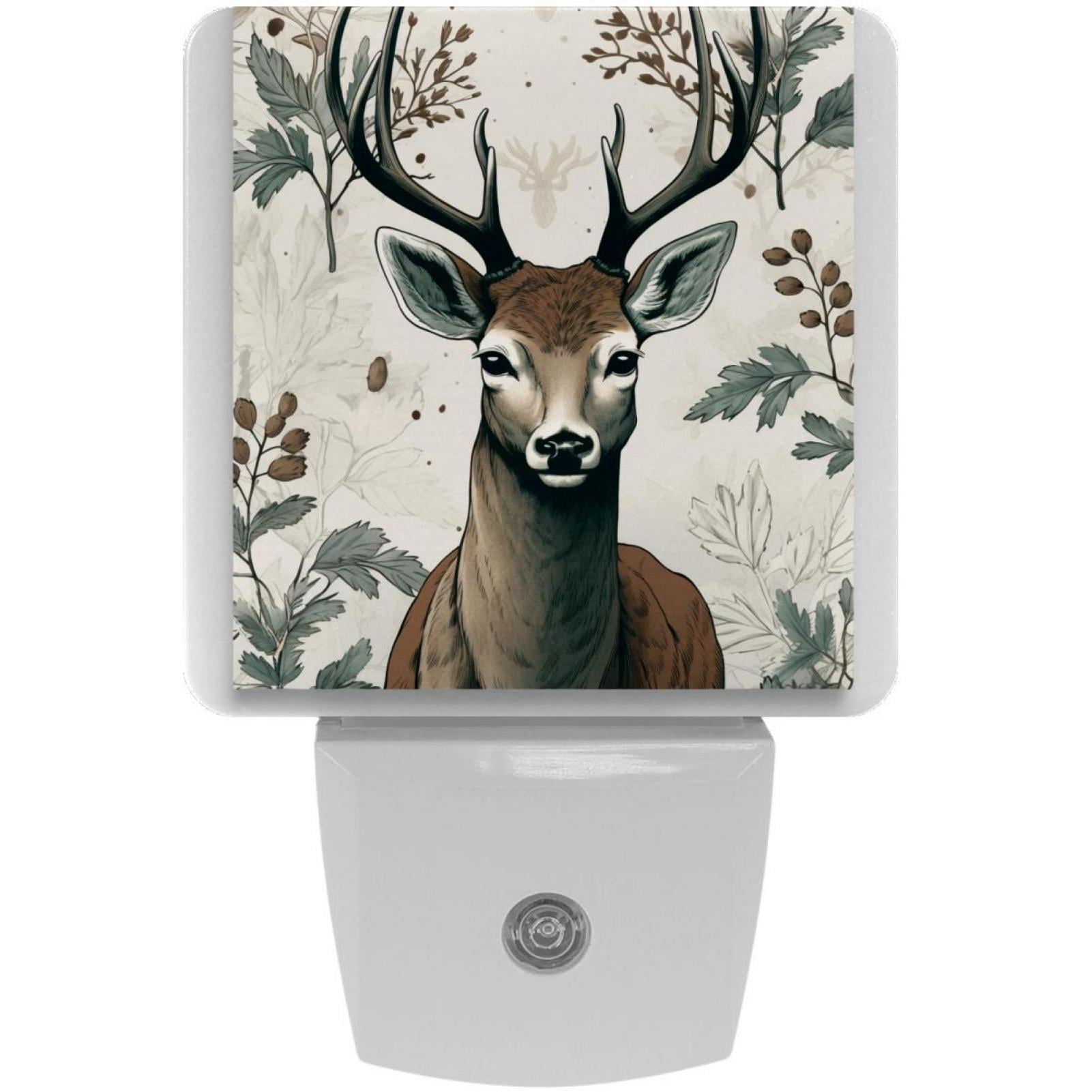 Deer LED Square Night Lights - Stylish and Energy-Efficient ...