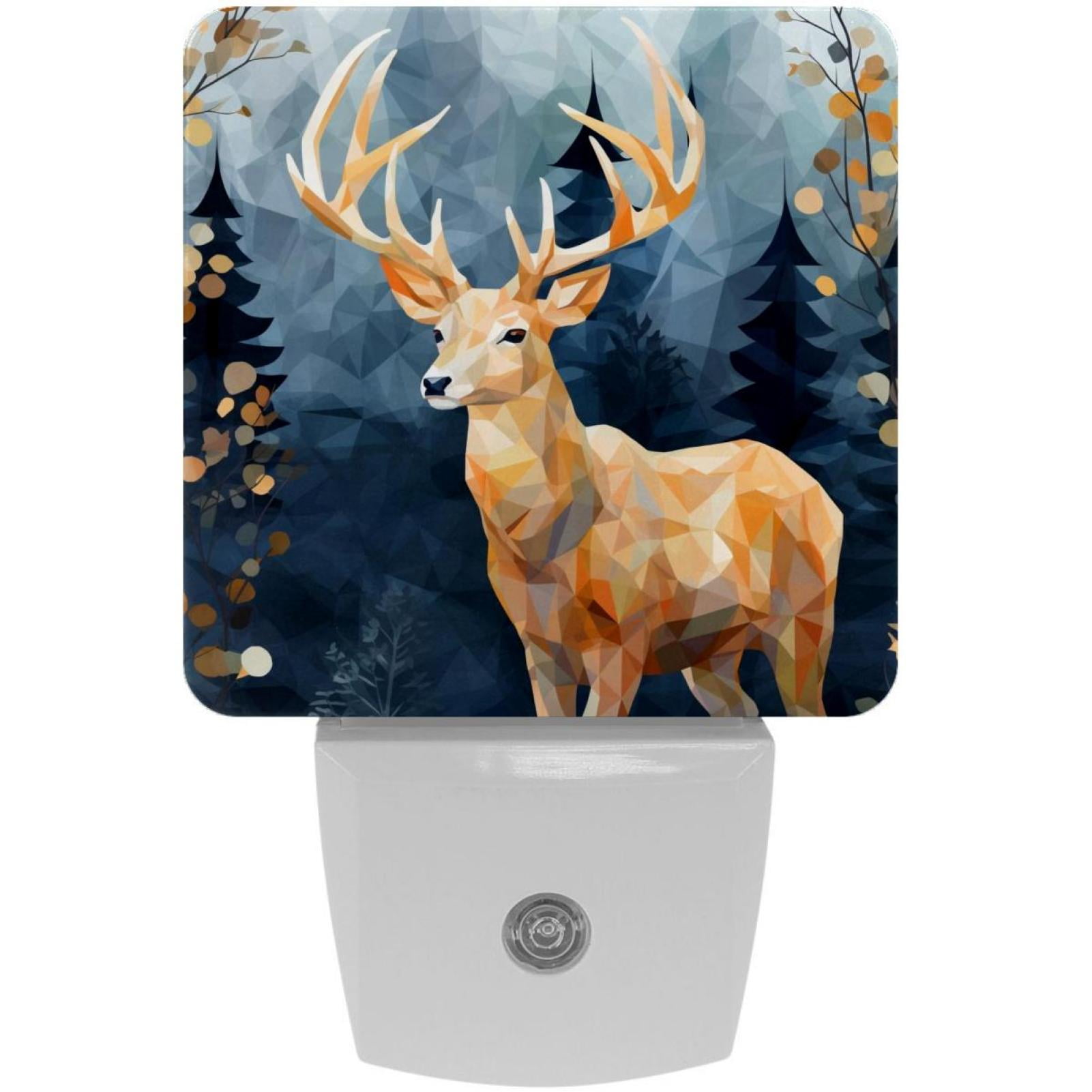 Deer LED Square Night Lights - Stylish and Energy-Efficient Lighting ...