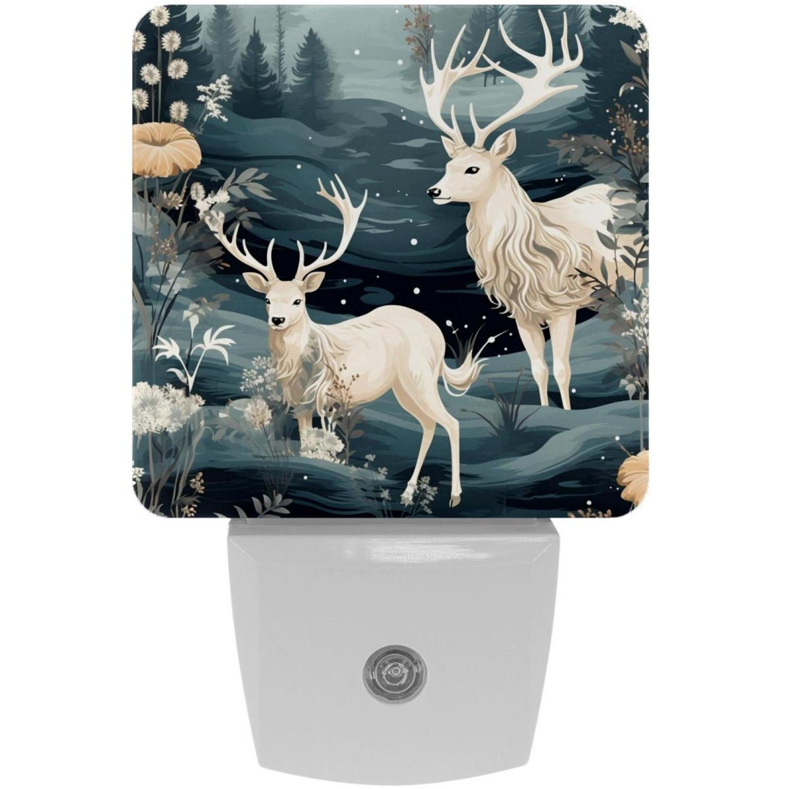 Deer LED Square Night Lights - Stylish and Energy-Efficient Lighting ...
