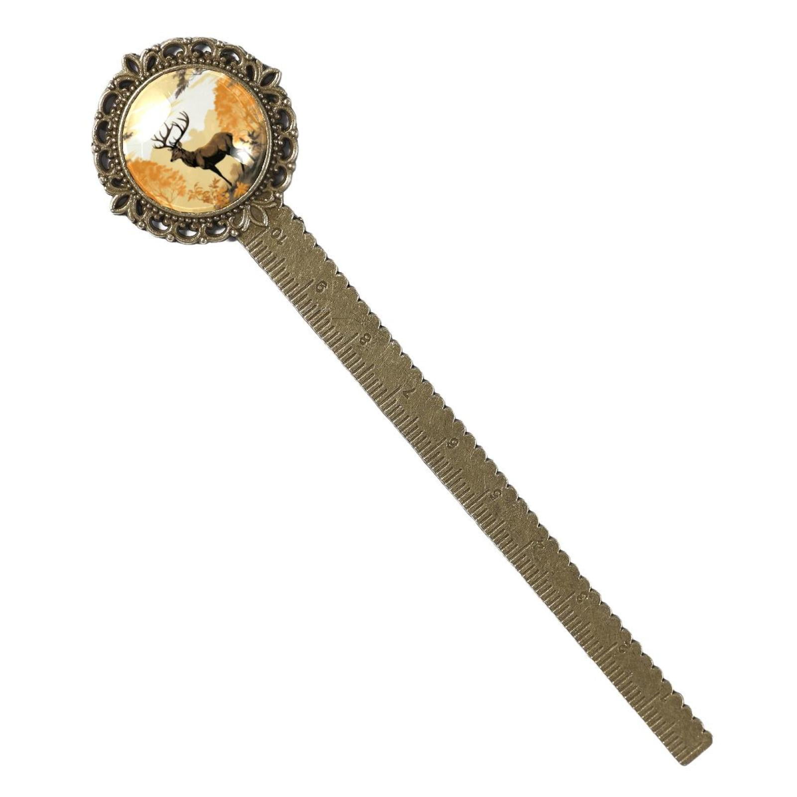 Deer Lace Bookmark in Antique Bronze: a Captivating Gift for Book ...