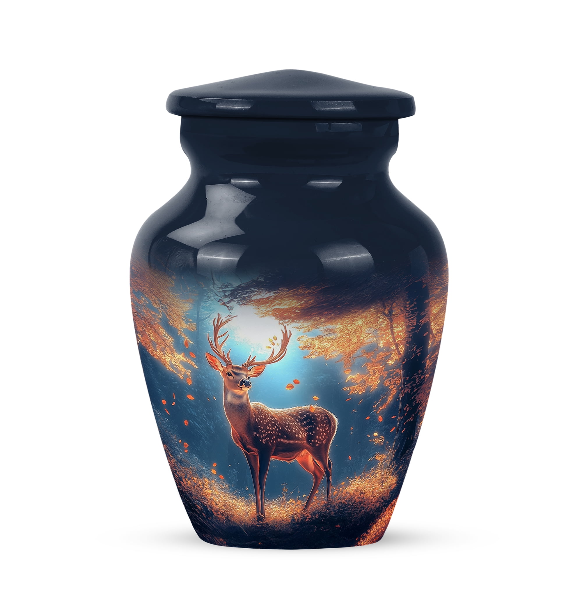 Deer Little Urns For Male & Female - Small Cremation Urns For Human ...