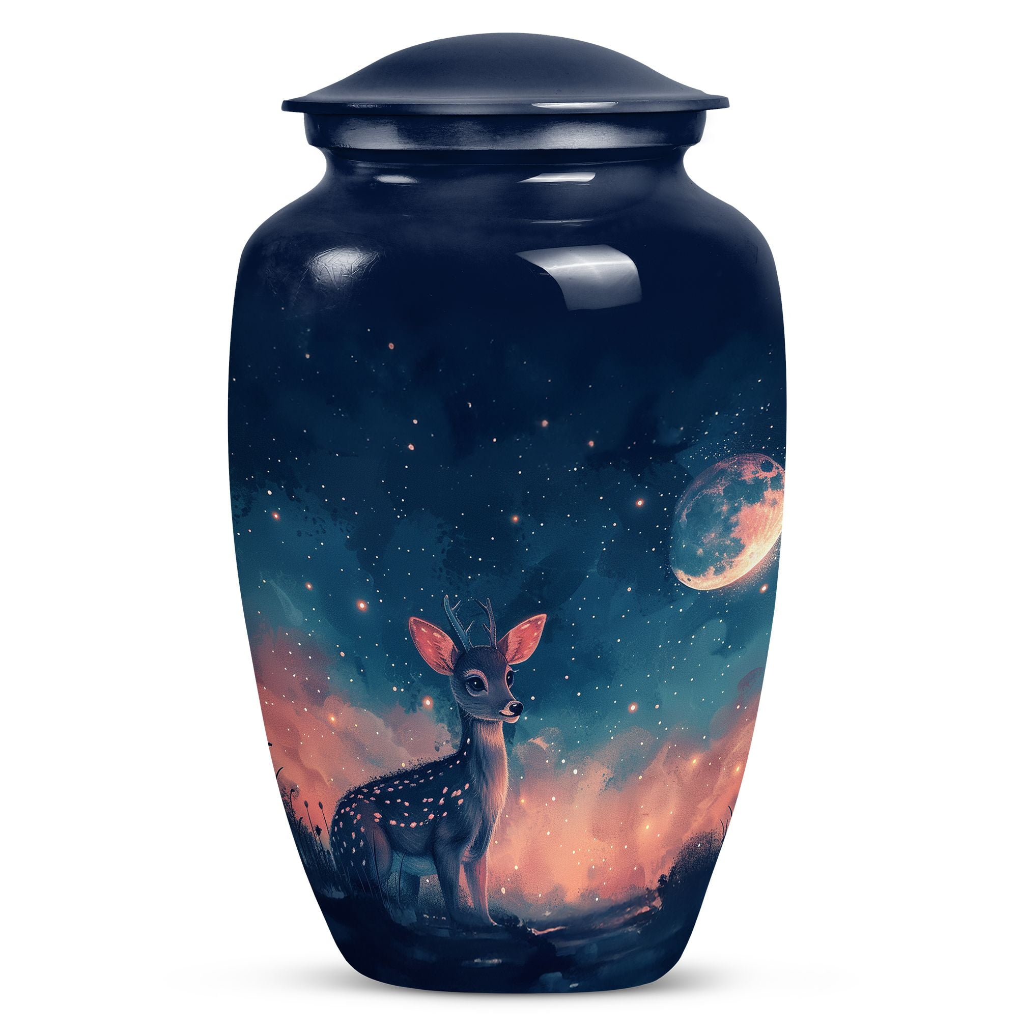 Deer Moonlit Fawn Fantasy, Deer Cremation Urns for Adult Male Dad ...