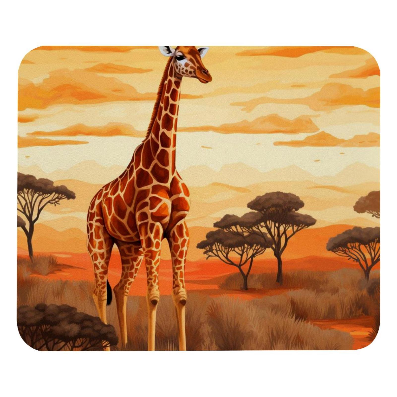 Deer Mouse Pad, Rubber Base Computer Mouse Pads for Wireless Mouse ...