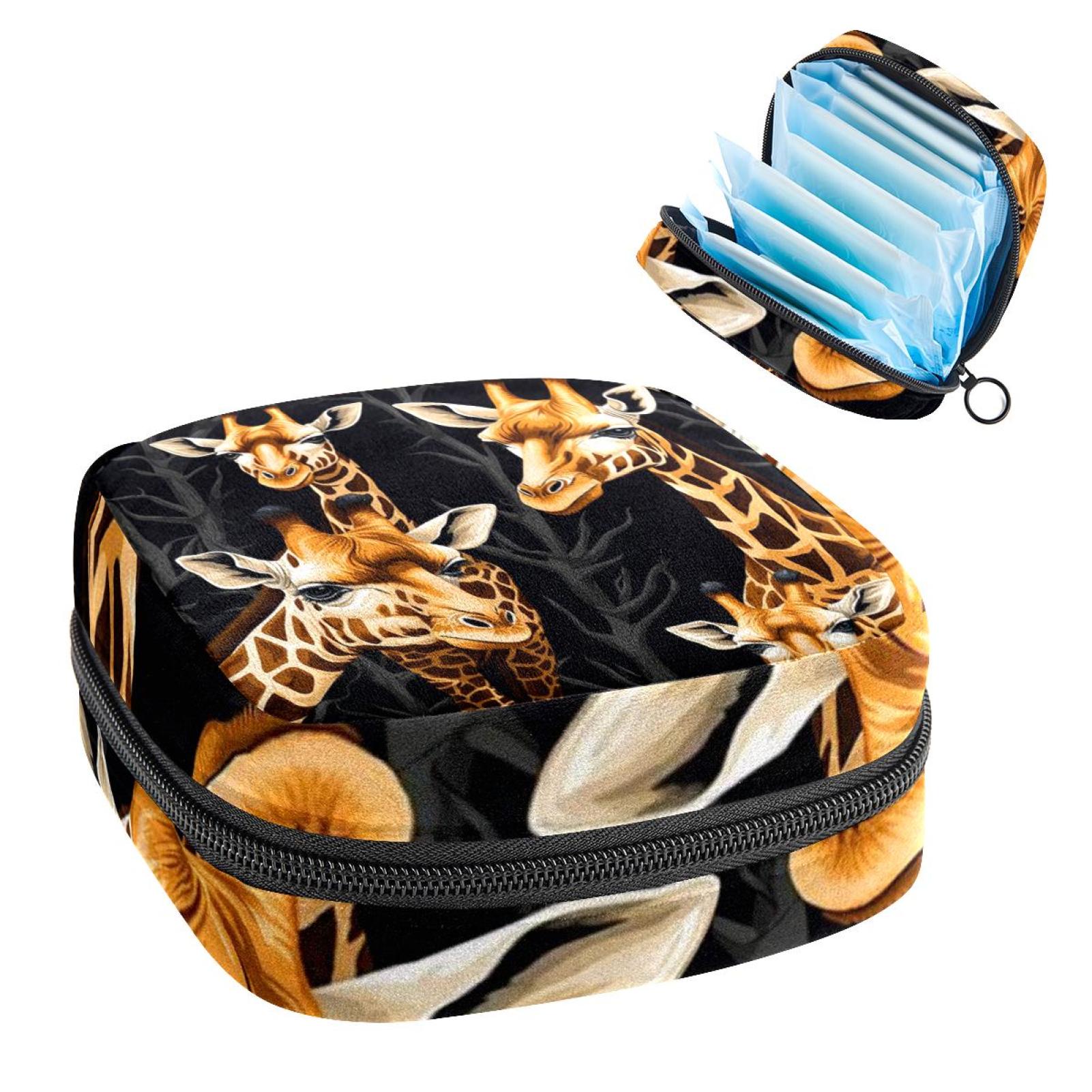 Deer Pad Bag Storage Organizer Pouch for Menstrual Hygiene Products ...