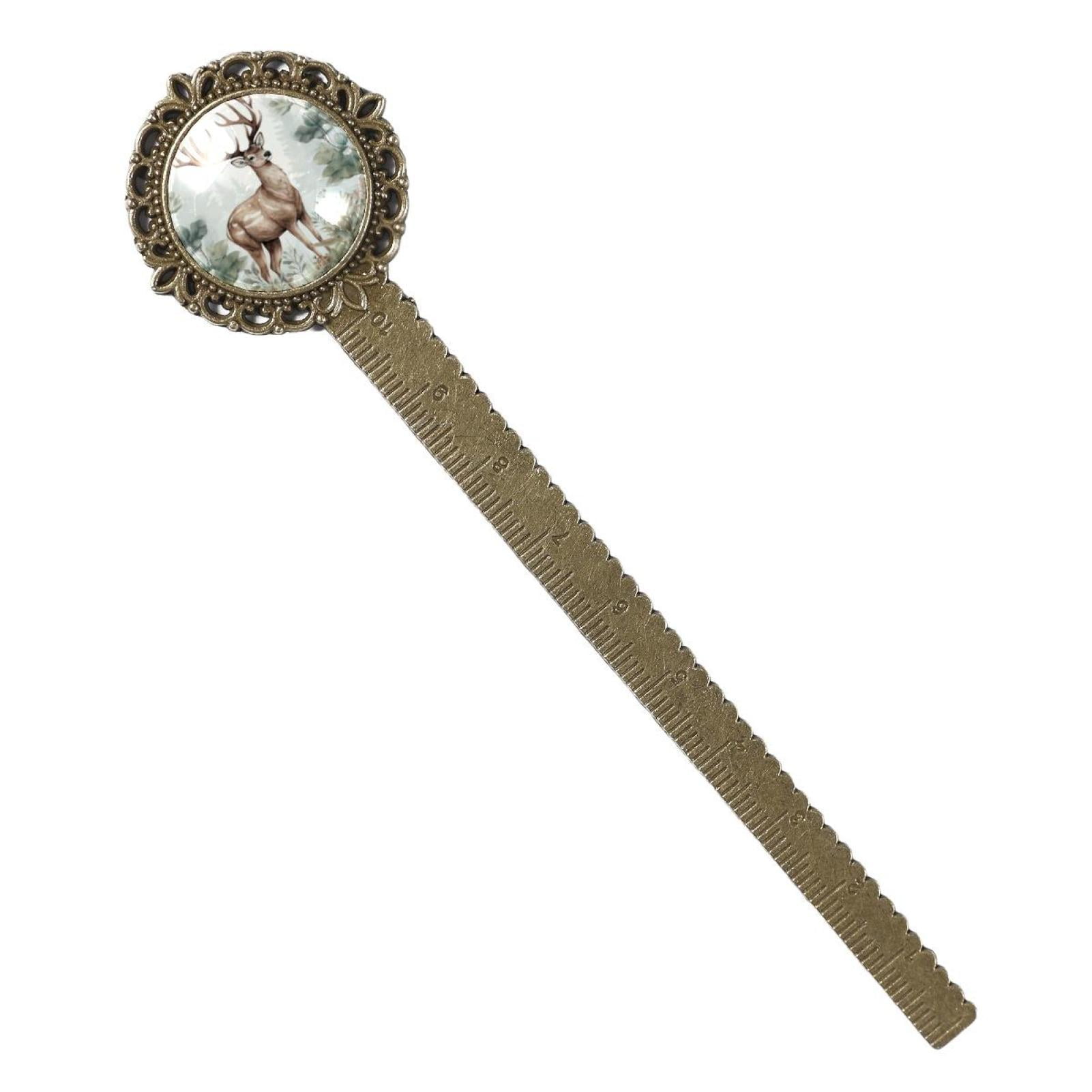 Deer Reading Accessories: Lace Bookmark in Antique Bronze - Book ...