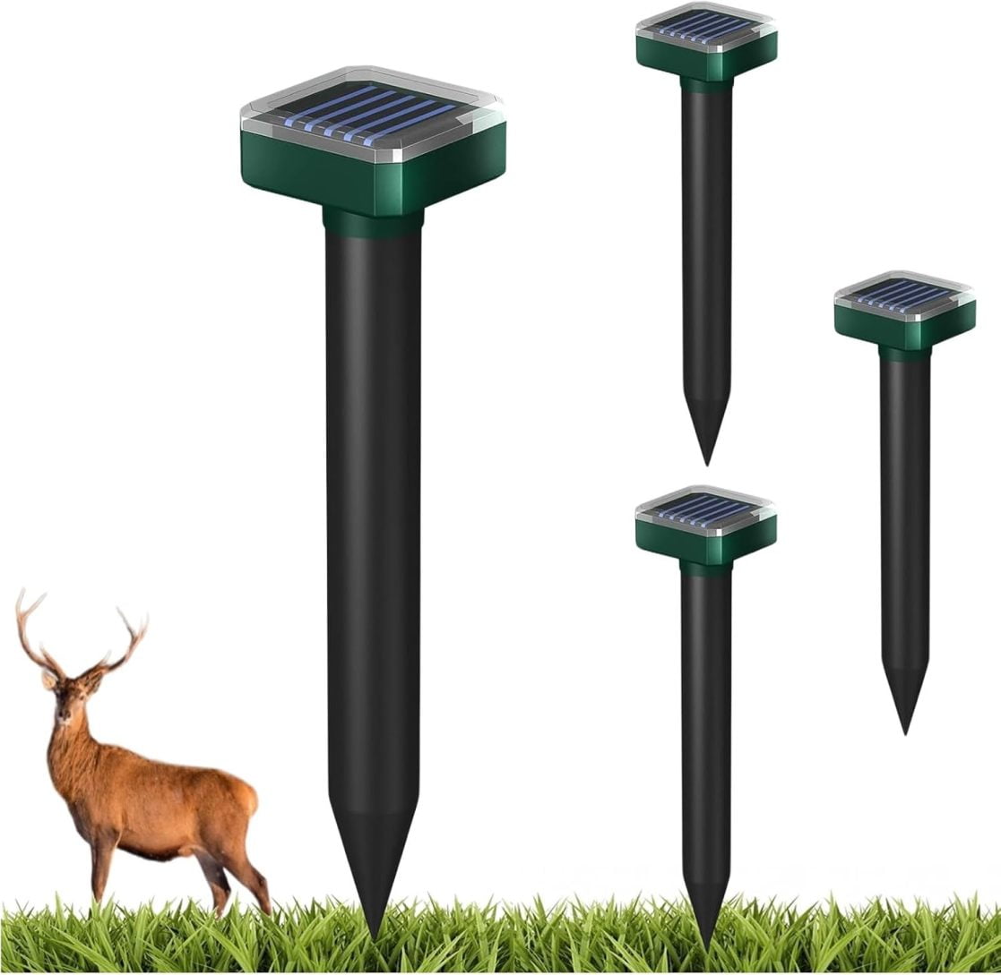 Deer Repellent Devices for Plants/Garden,Solar-Powered Deer & Rabbit ...