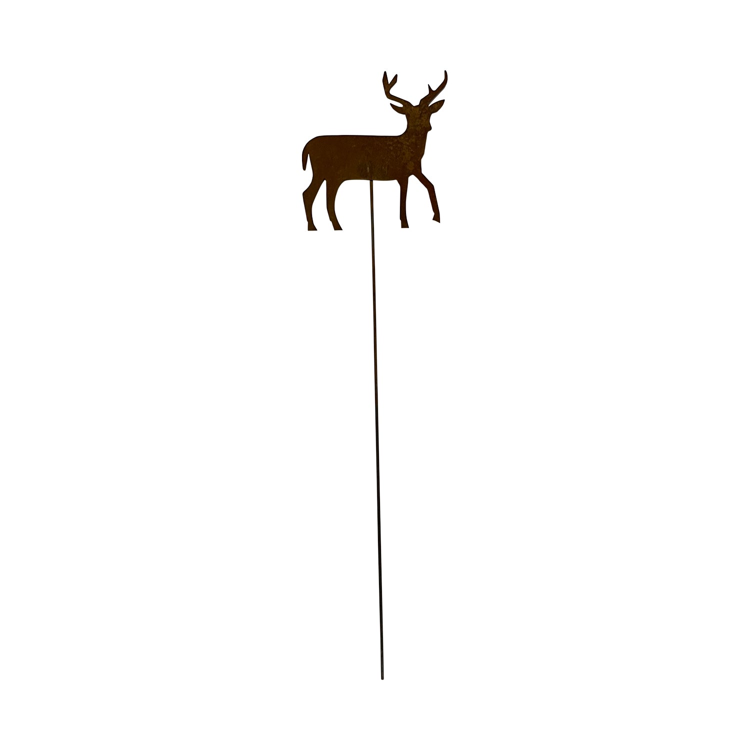 Deer Rusted Garden Stake - Walmart.com