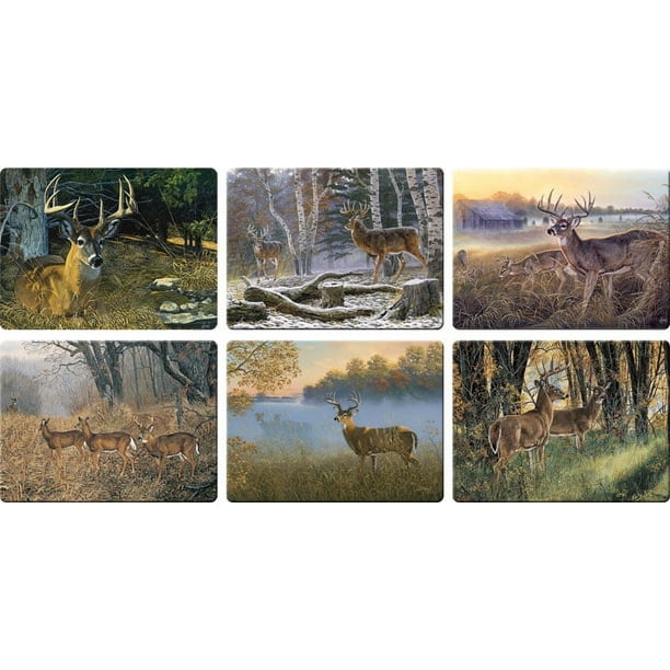 Deer Scene Cutting Boards Assorted Priced Each - Walmart Business Supplies