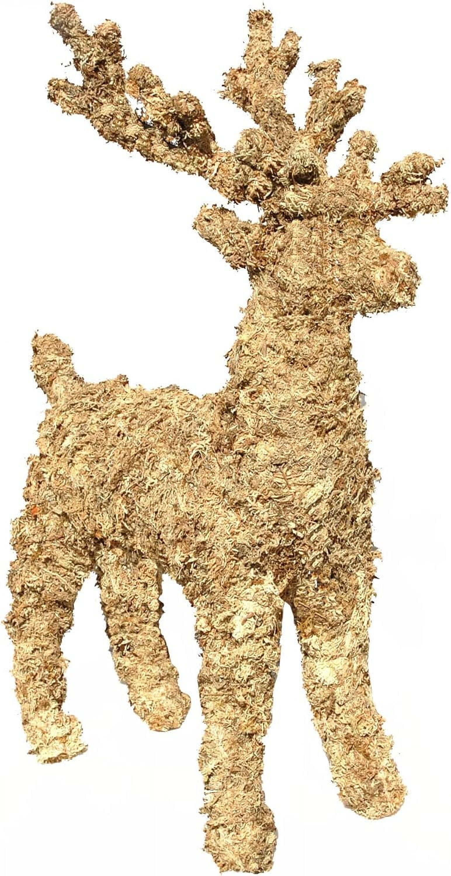 Deer Sphagnum Topiary Form - 17" High - Walmart.com